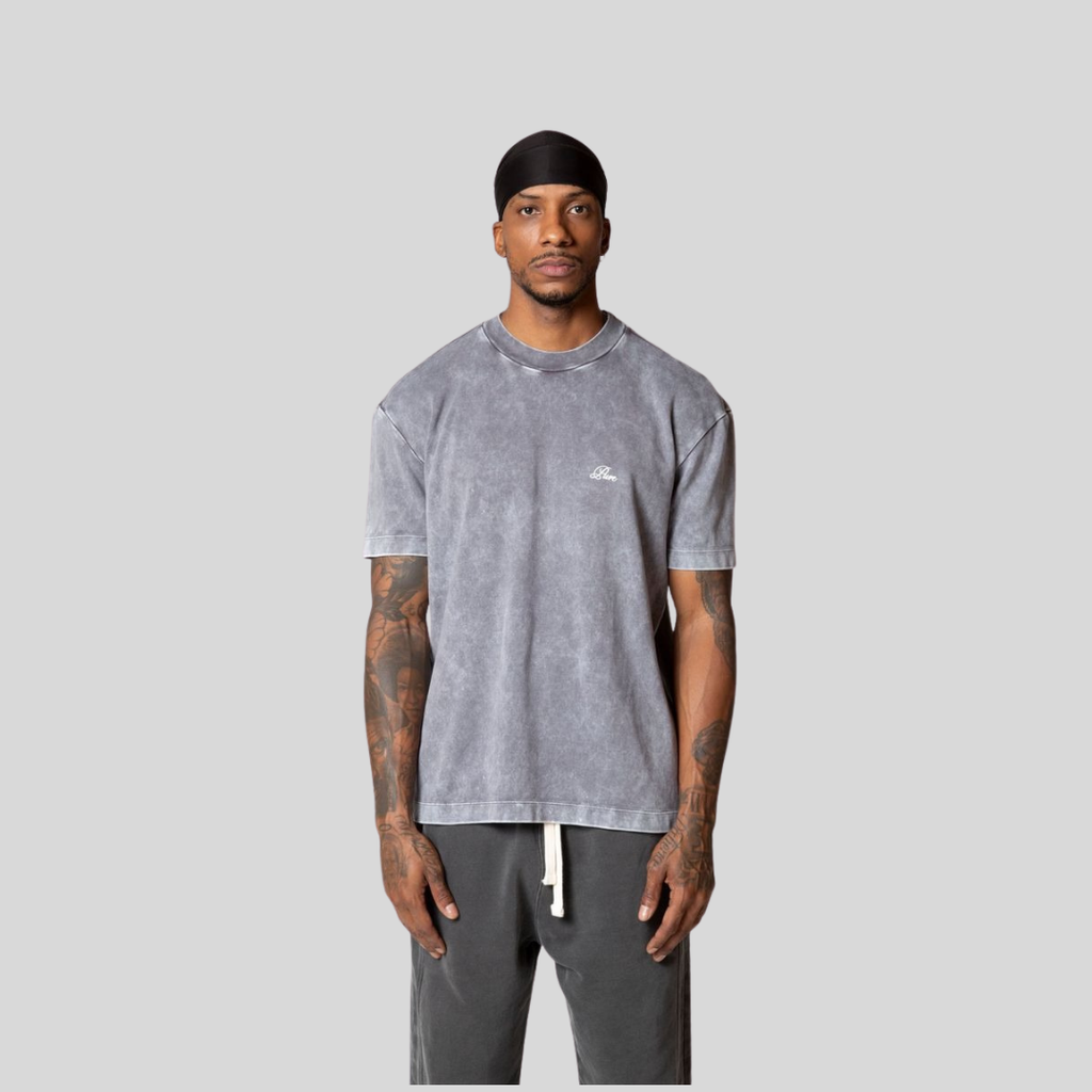 Pure Grey Washed T-Shirt – ICETIME LUXE